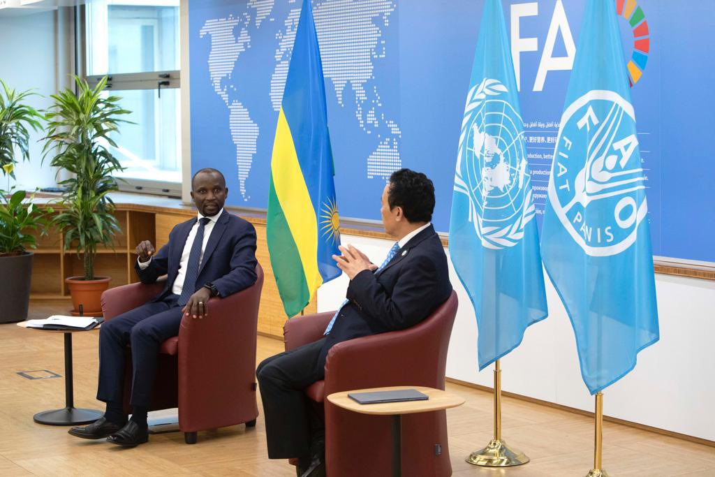 Rencontres clés pour le développement agricole du Rwanda avec la FAO et ...